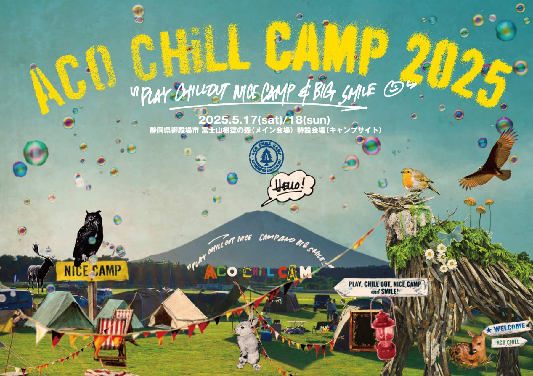 ACO CHiLL CAMP 2025 出演日発表!!!｜SHISHAMO Official Website