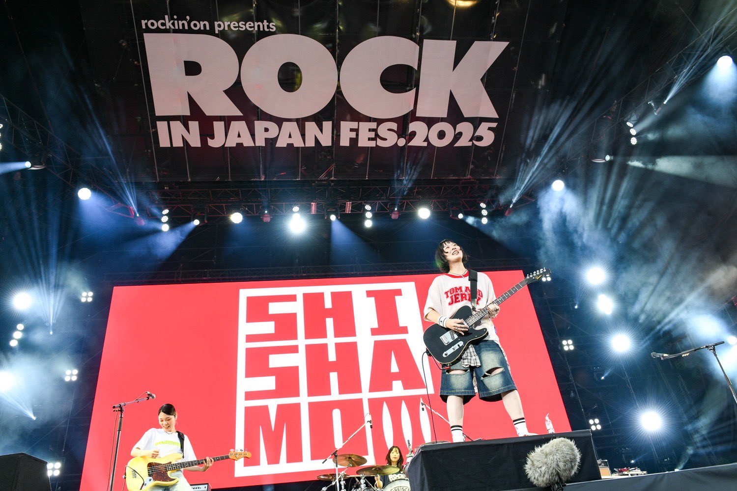 YouTube「ROCK IN JAPAN FESTIVAL 2025」＜DAY5＞｜SHISHAMO Official Website